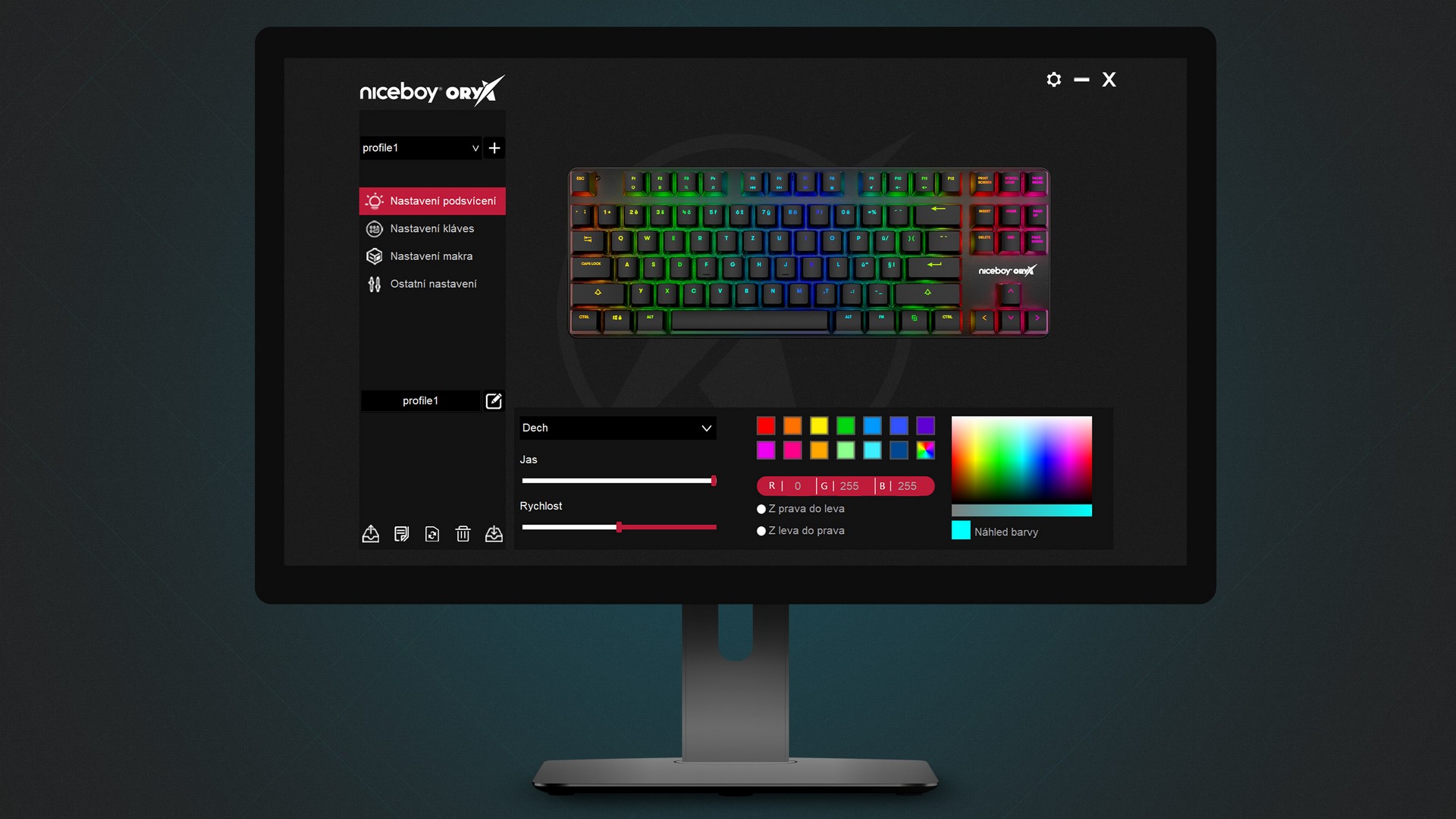 Klávesnice Niceboy ORYX K500X | PENTA CZ